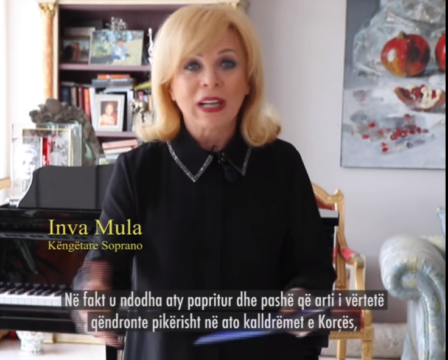 Festivali Ndërkombëtar i Muzikës në Korçë: Inva Mula falënderon ...